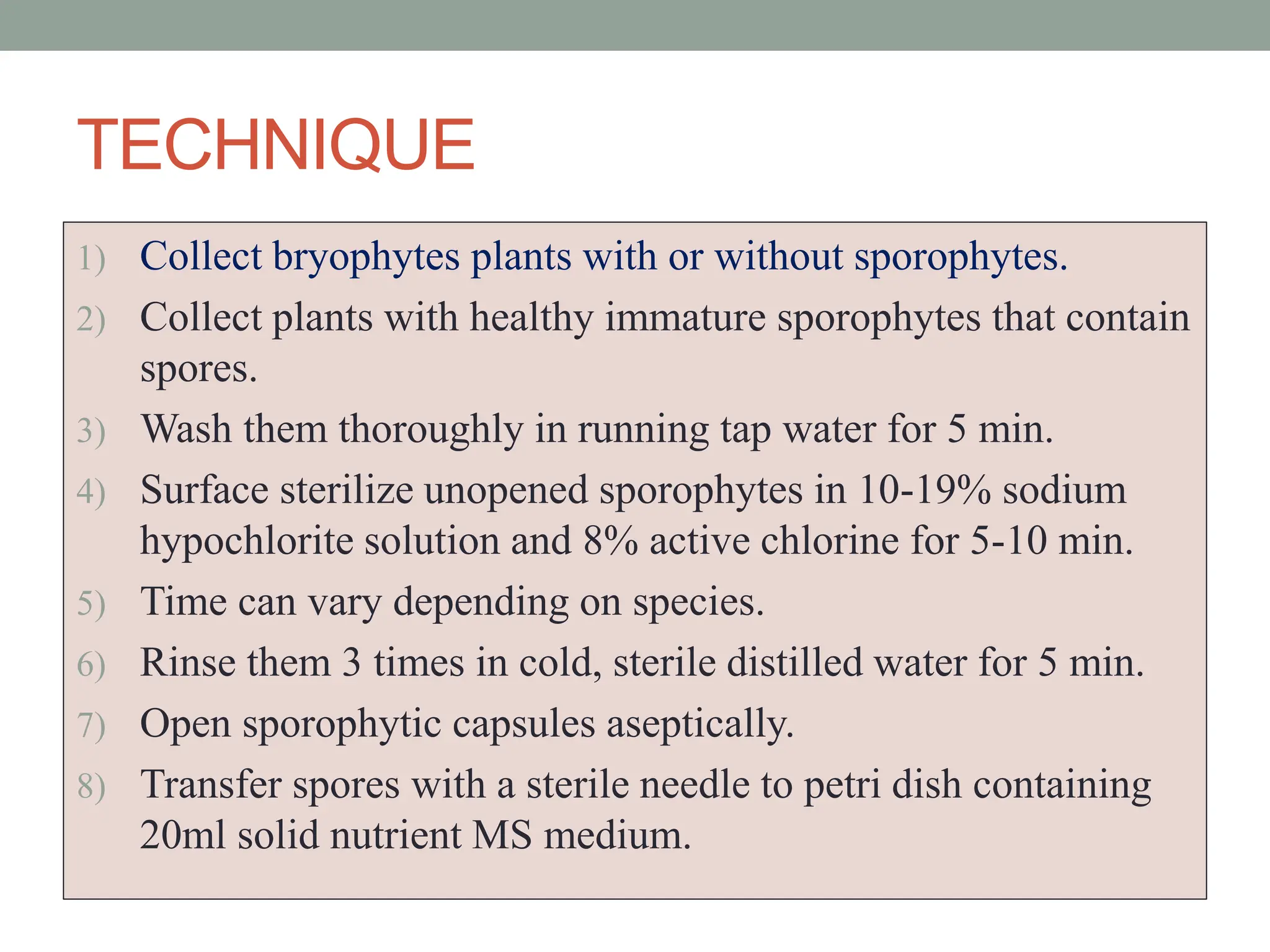 In vitro cultivation of bryophytes .pptx