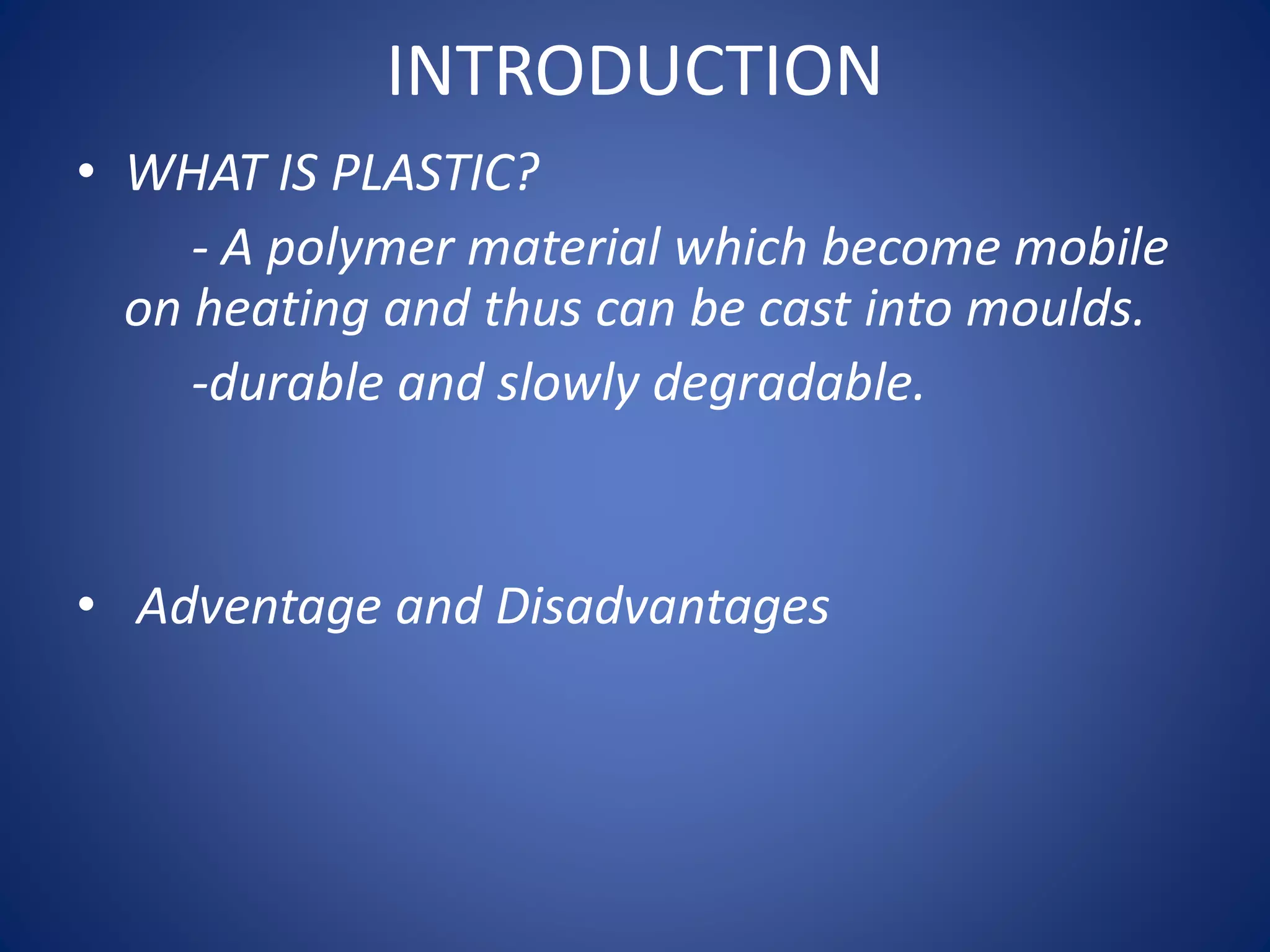 In vitro degradation of plastic | PPTX