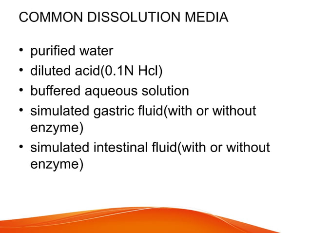 Invitro dissolution | PPT