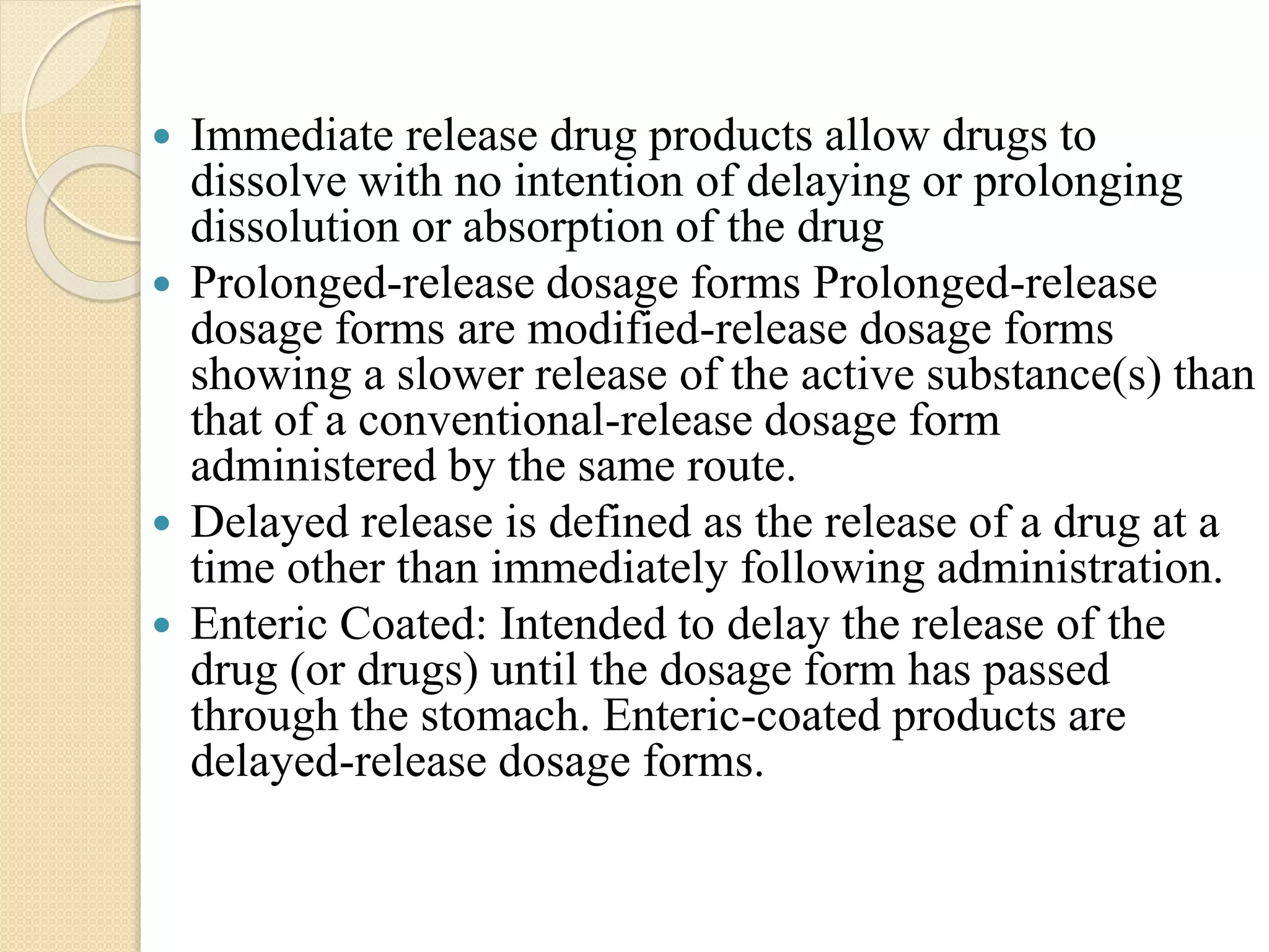 Invitro : dissolution and drug release testing | PPTX