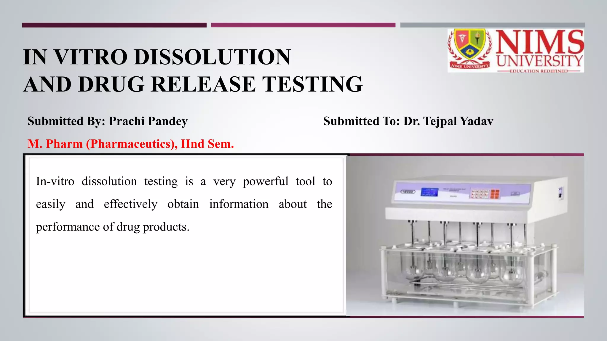 In vitro dissolution apparatus USP.pptx