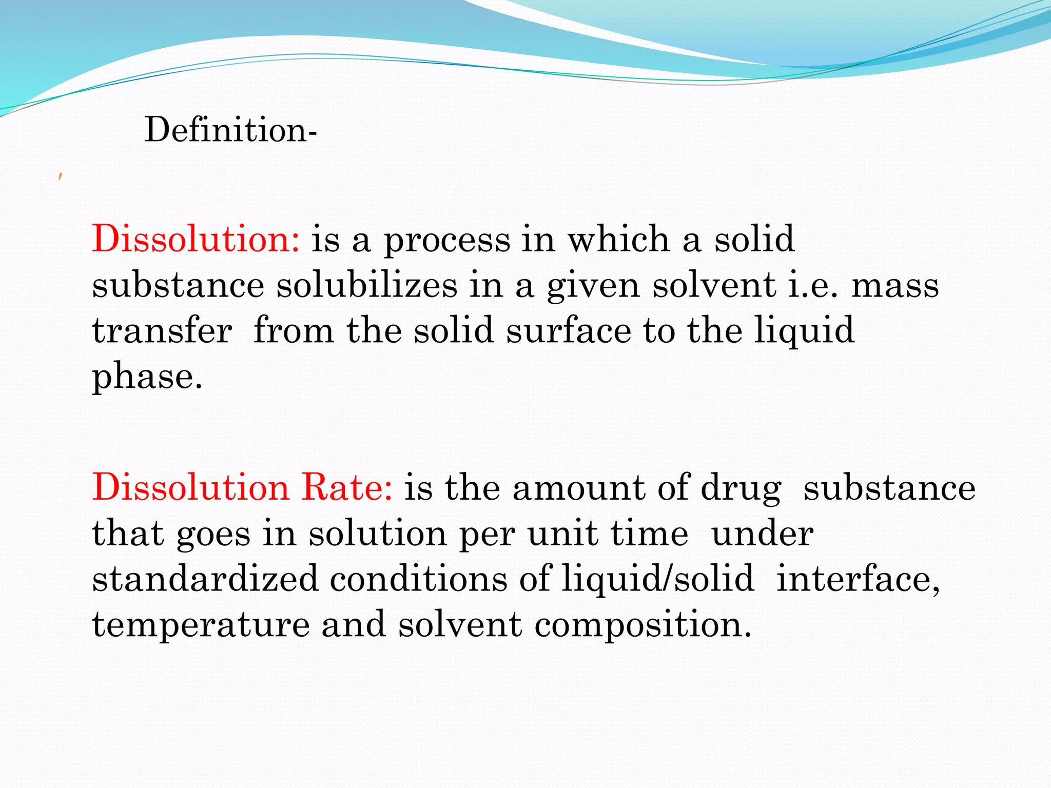 In vitro dissolution testing methods | PDF