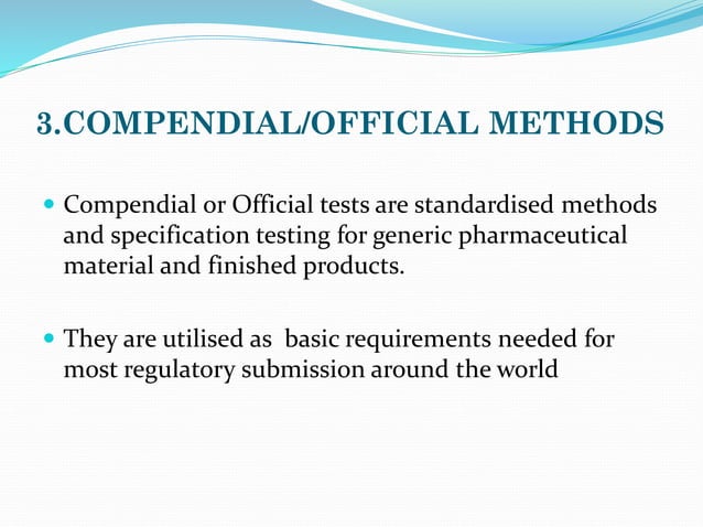 In vitro dissolution testing methods | PDF | Chemistry | Science