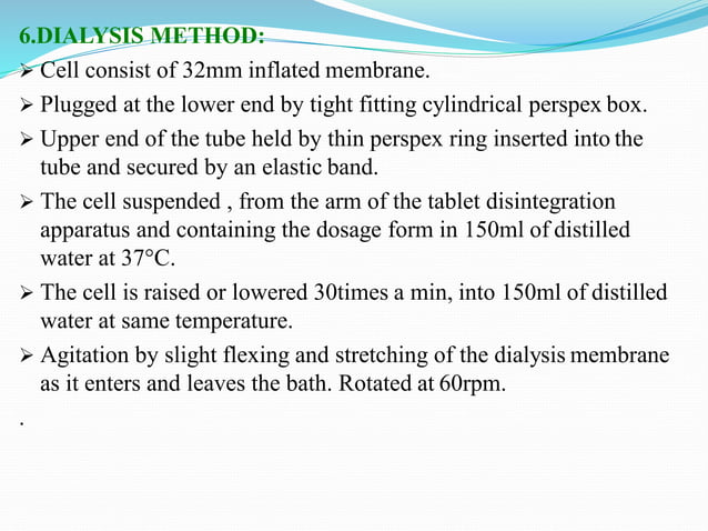 In vitro dissolution testing methods | PDF | Chemistry | Science