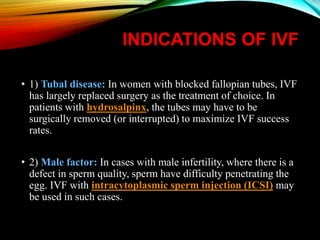In vitro fertilization (ivf) | PPTX