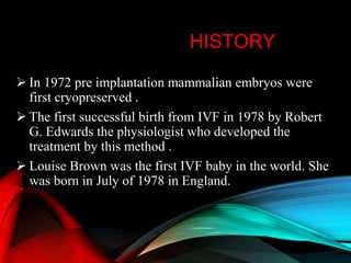 In vitro fertilization (ivf) | PPTX