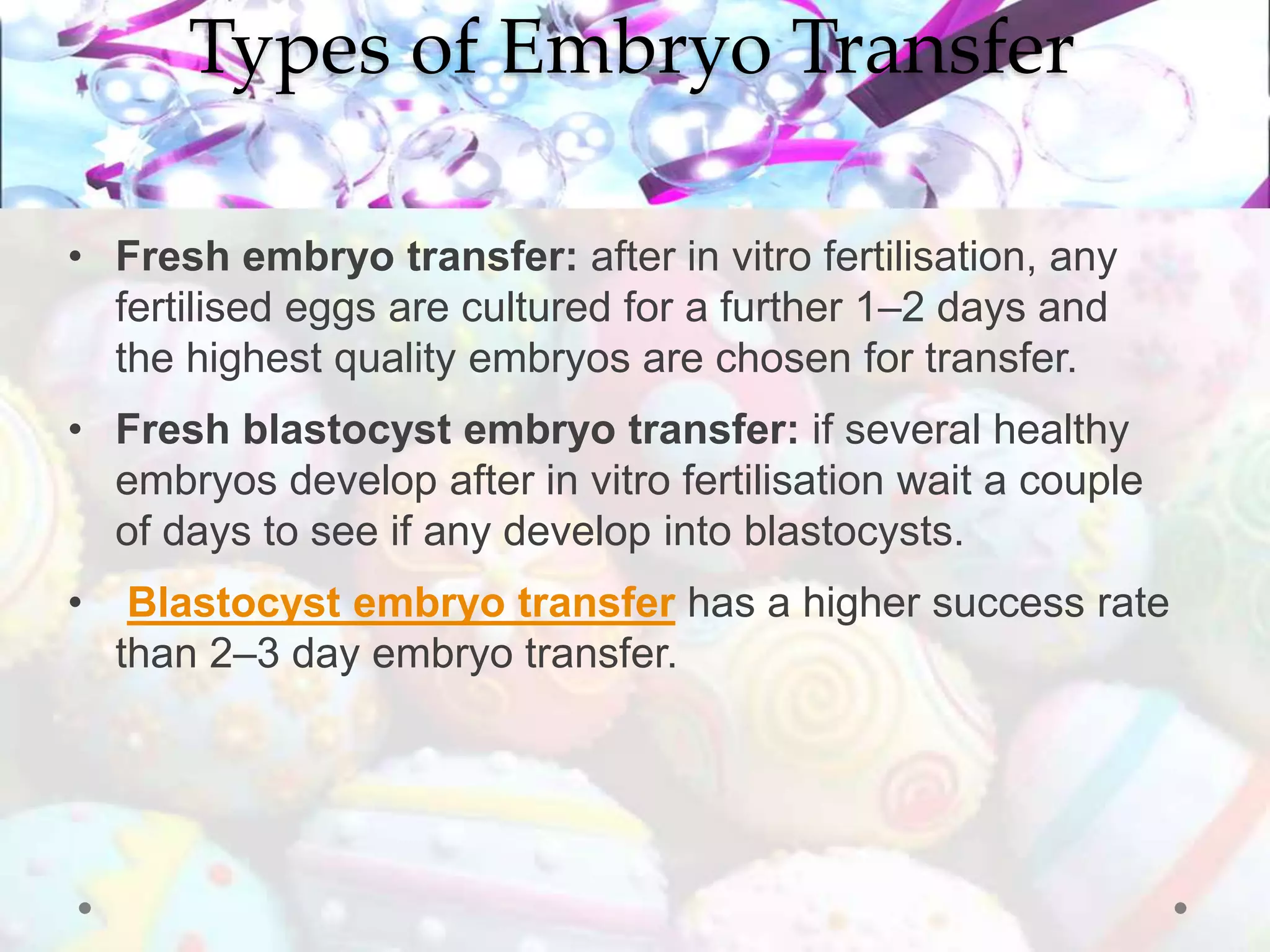 In vitro fertilization methods | PPTX