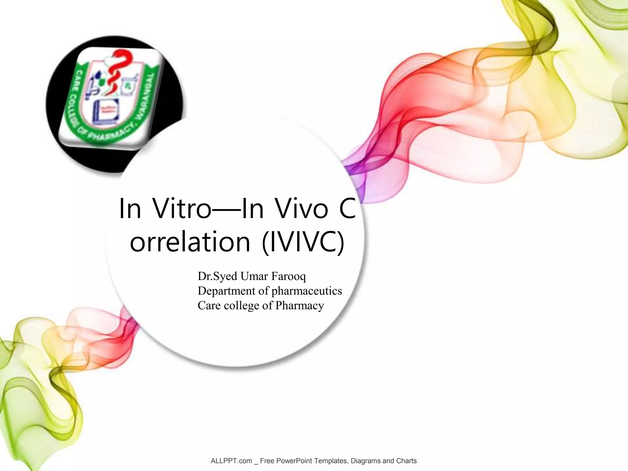 INVITRO-INVIBO CORELATION | PPT