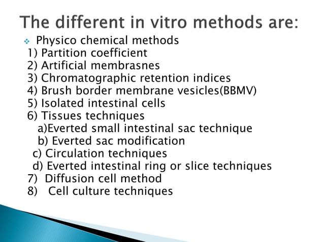 Invitro invivo insitu method | PDF | Chemistry | Science