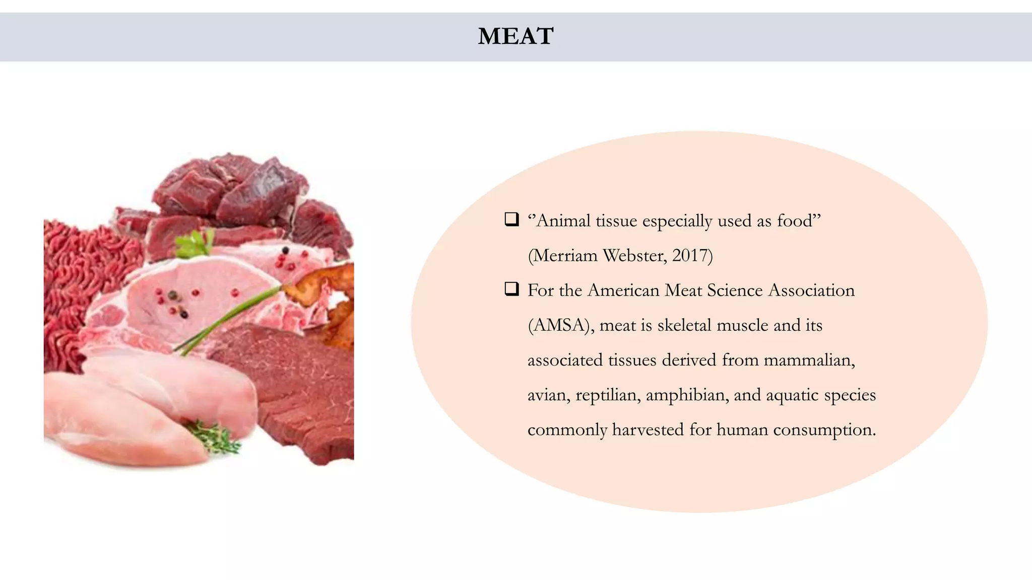 In vitro meat | PPTX