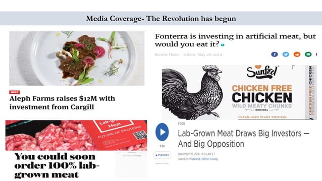 In vitro meat | PPTX | Agriculture | Industries