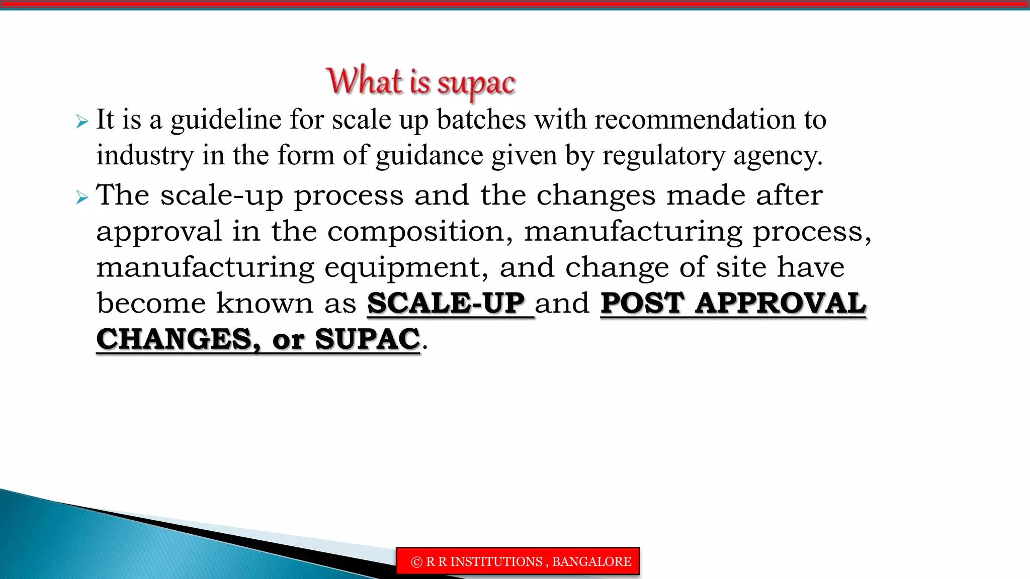 IN VIVO AND SCALE-UP PROCESS APPROVAL CHANGES.pptx
