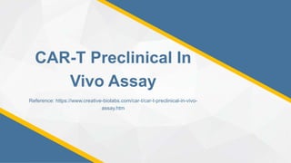 In vivo animal testing | PPT