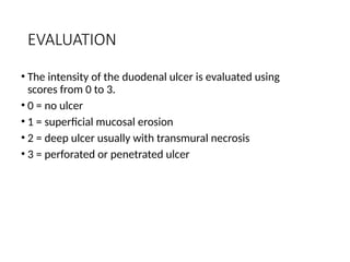 In vivo evaluation techniques for antiulcer | PPTX