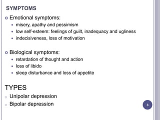 In vivo model of depression | PPTX