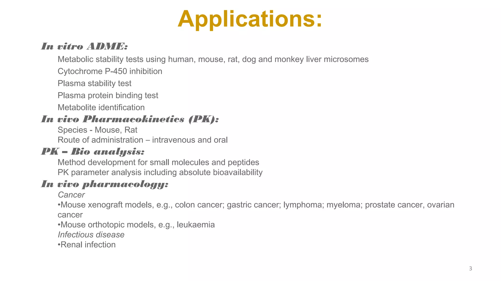 Invivo pharmacology | PPT