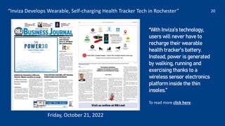 Inviza® Health's Smart, Self-Charging, Wearable Remote Patient ...