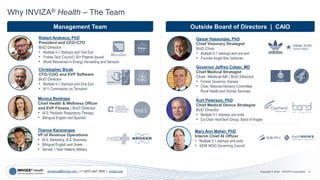 INVIZA® Health ~ Introductory "Teaser" Pitch Deck (January 17, 2025) | PDF