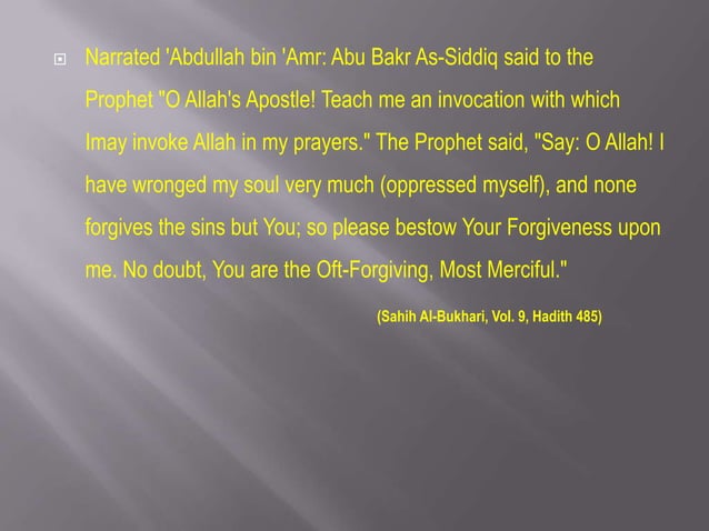 Invocation in my prayer | PPSX