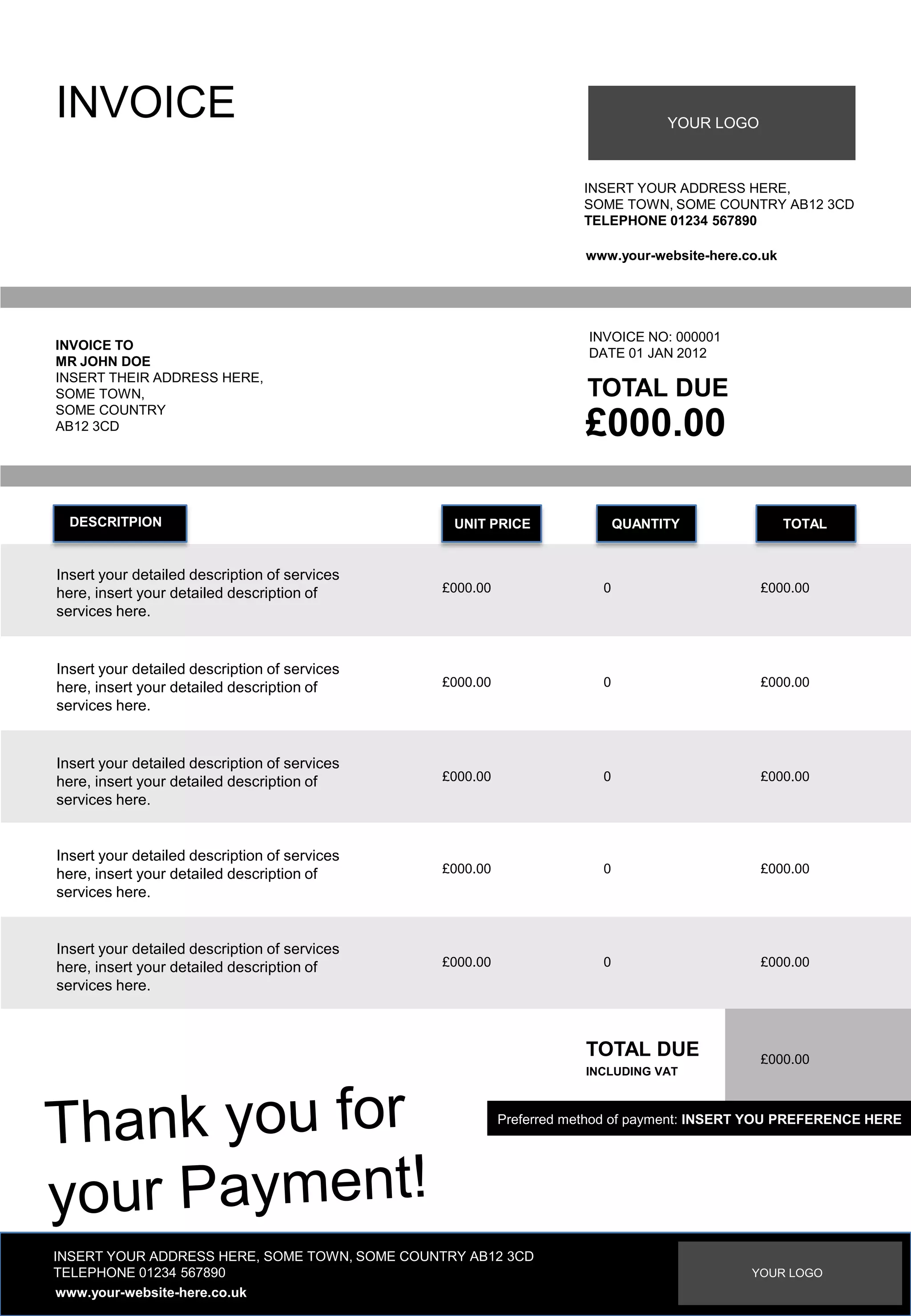 Invoice Template | PPTX