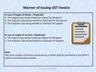 GST INVOICE | PPTX