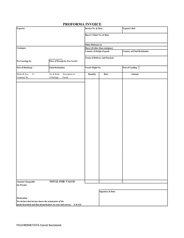 Invoice format | PDF | Business | Business and Finance