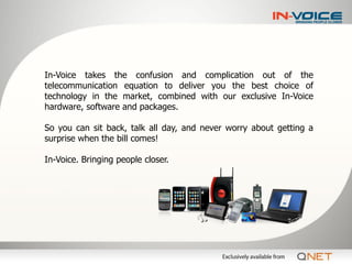 In Voice Presentation QNet | PPT