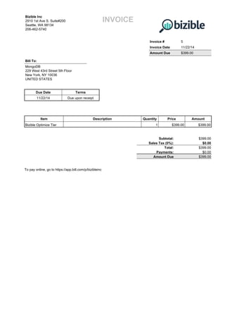 Invoice 5 | PDF