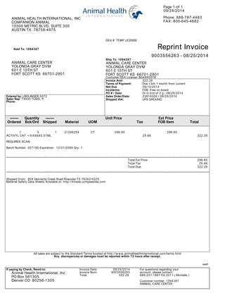 Invoice 9003556263 | PDF