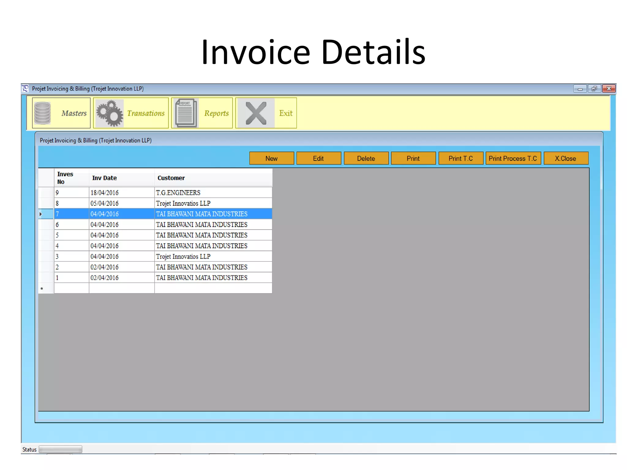Invoice and billing | PPS