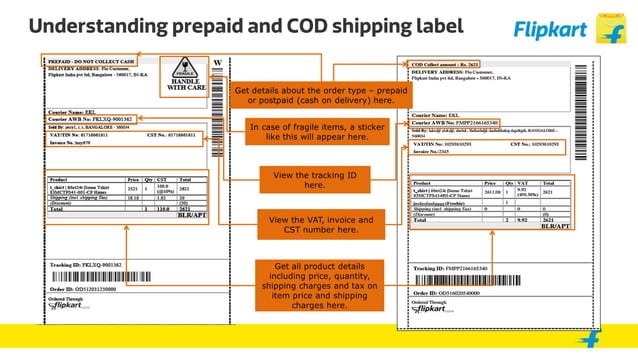 Understanding Invoice and Label | PDF | Logistics | Business