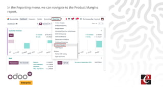 Invoice and Margin Analysis with odoo 17 Accounting | PPT