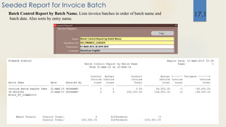Invoice batch | PDF