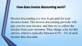 Invoice Discounting Explained: Faster Cash, Increased Profits ...