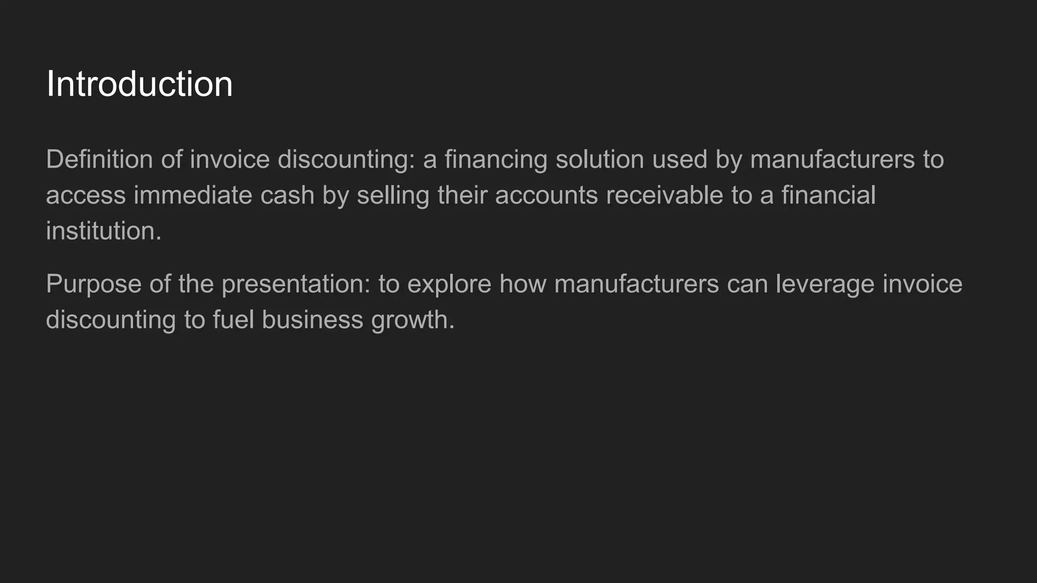 Unlocking Business Potential With Invoice Discounting Ppt 