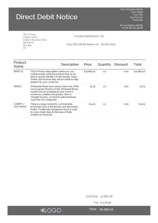 Invoice examples | PDF
