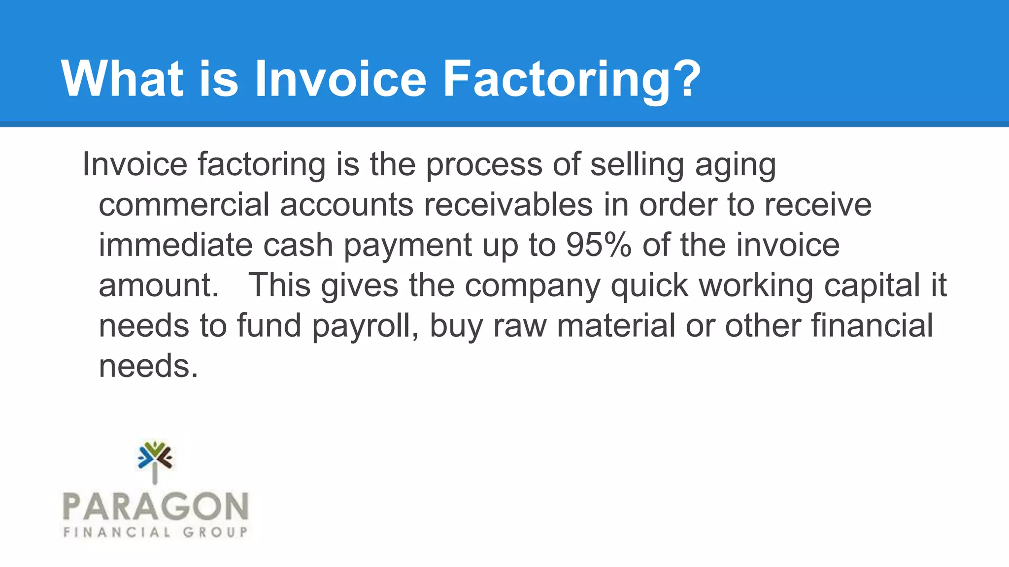 Invoice factoring | PPT