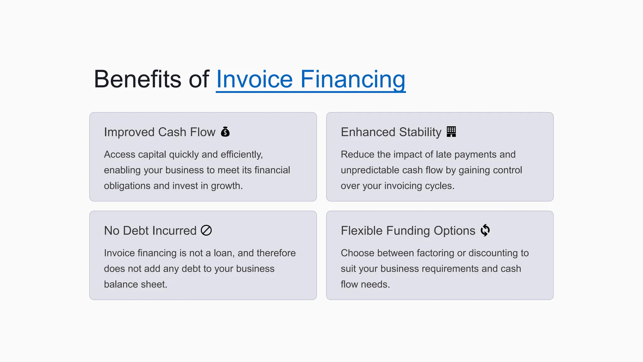 invoice financing | PPTX
