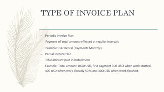 Invoice plan | PPT