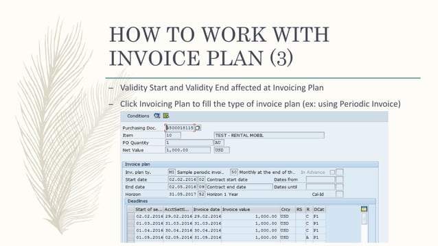 Invoice plan | PPT