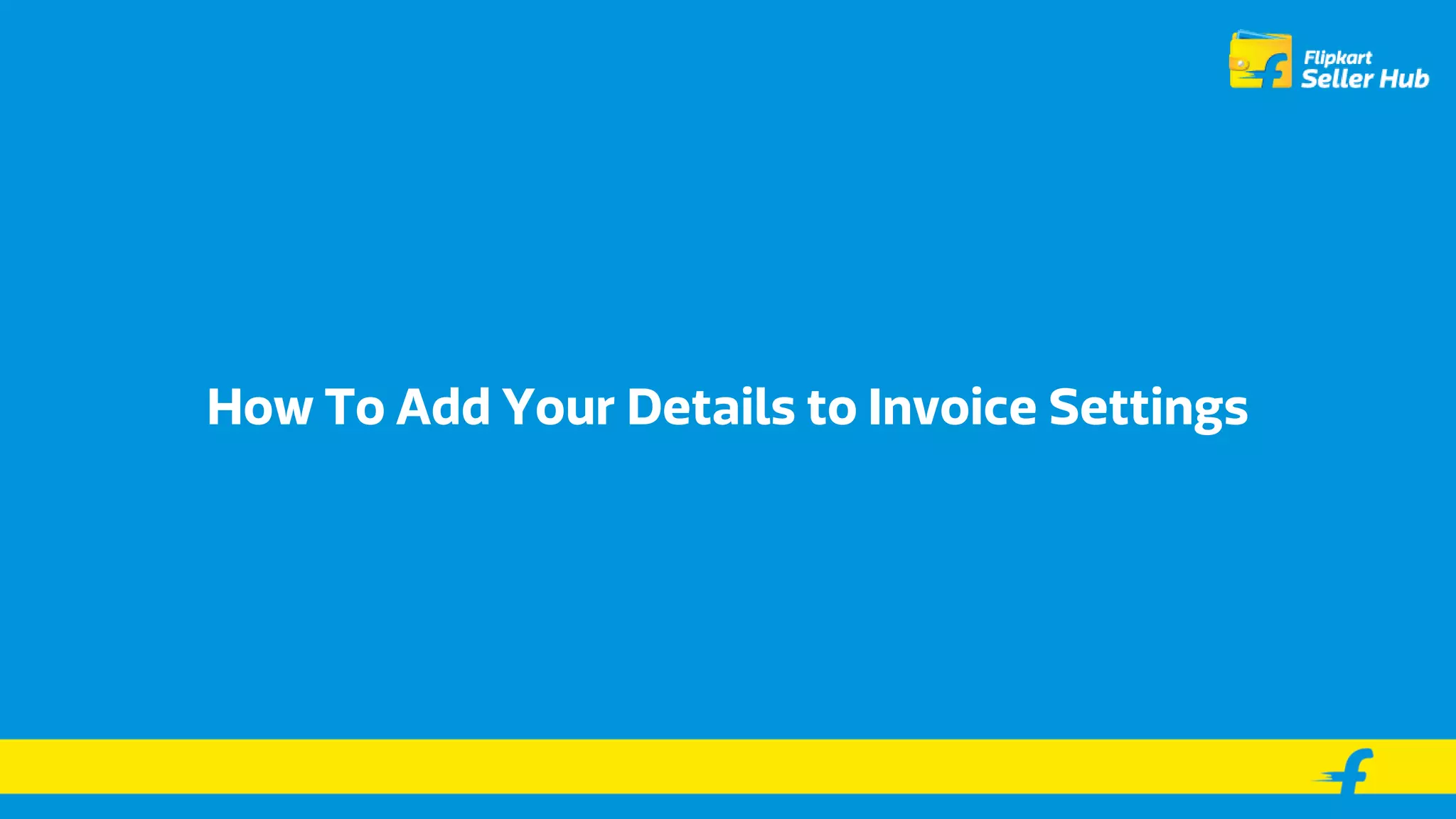 Flipkart Invoicing solution | PDF
