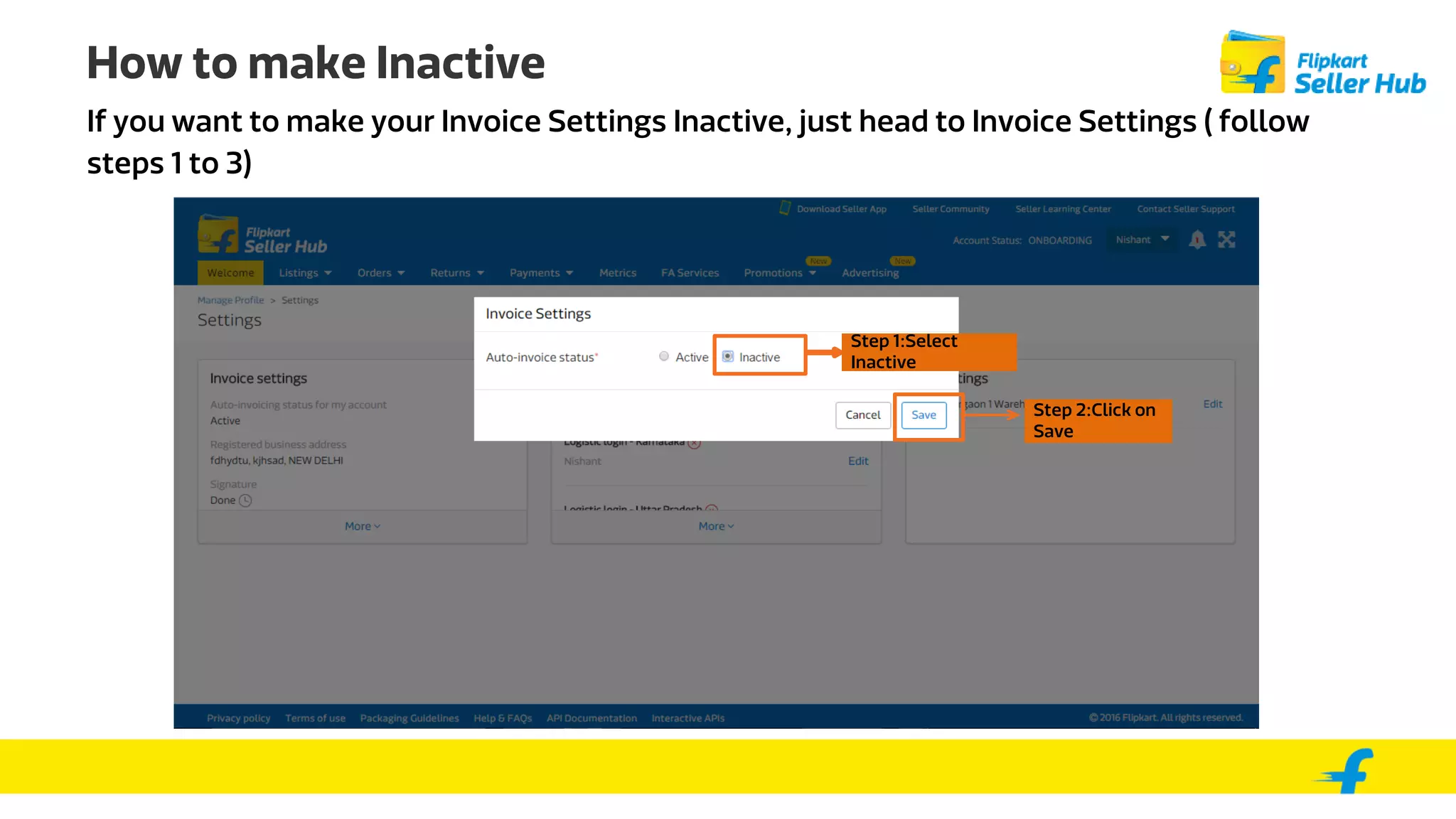 Flipkart Invoicing solution | PDF