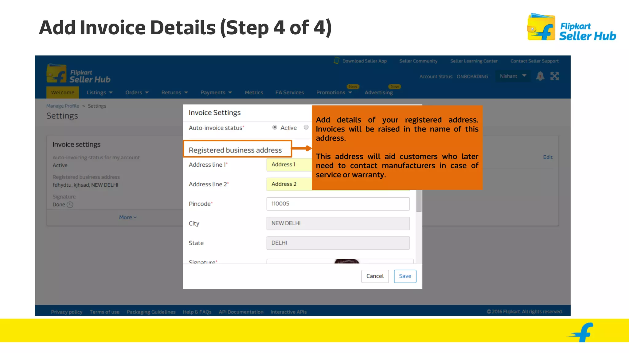 Flipkart Invoicing solution | PDF