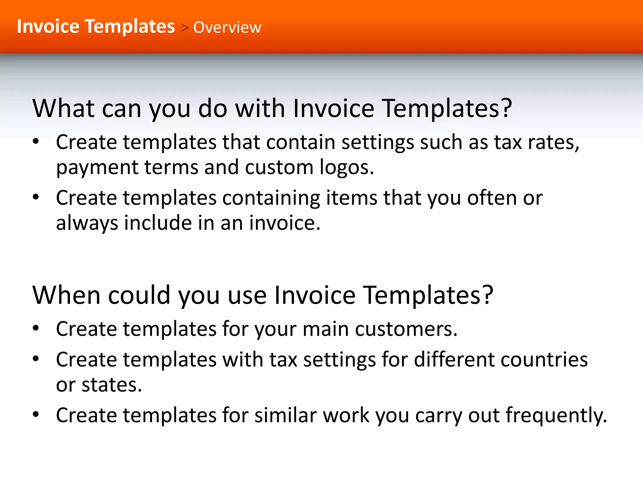 A Guide to Using Invoice Templates in ProWorkflow | PPTX