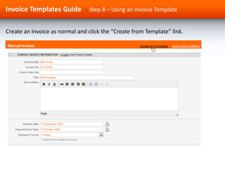 A Guide to Using Invoice Templates in ProWorkflow | PPTX