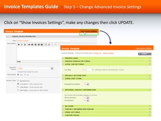 A Guide to Using Invoice Templates in ProWorkflow | PPTX