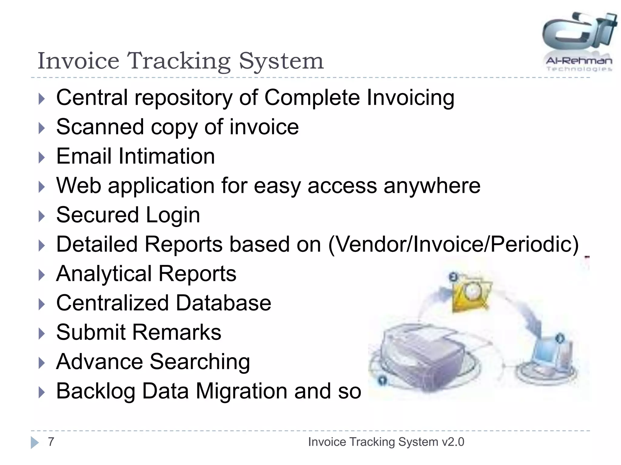 Invoice Tracking & Payment Processing System | PPTX