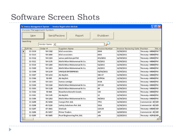 Invoice Tracking & Payment Processing System | PPTX