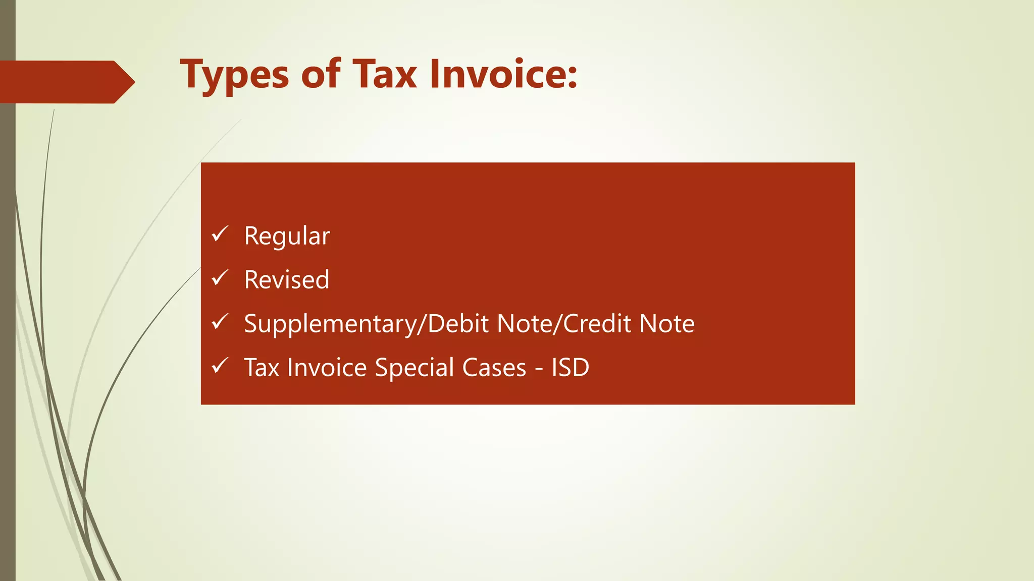 Invoice under gst | PPTX