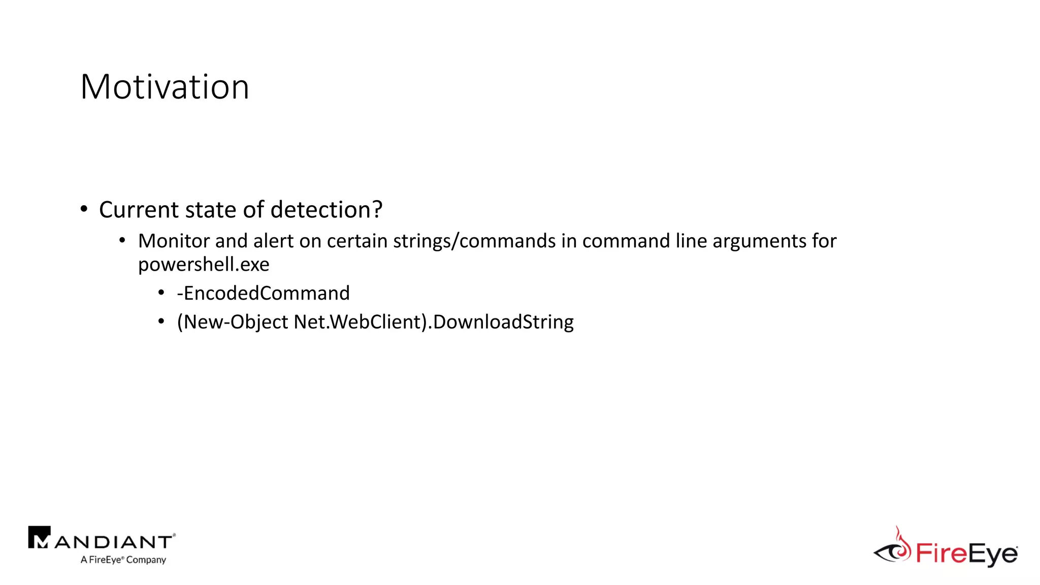 Invoke-Obfuscation DerbyCon 2016 | PPT